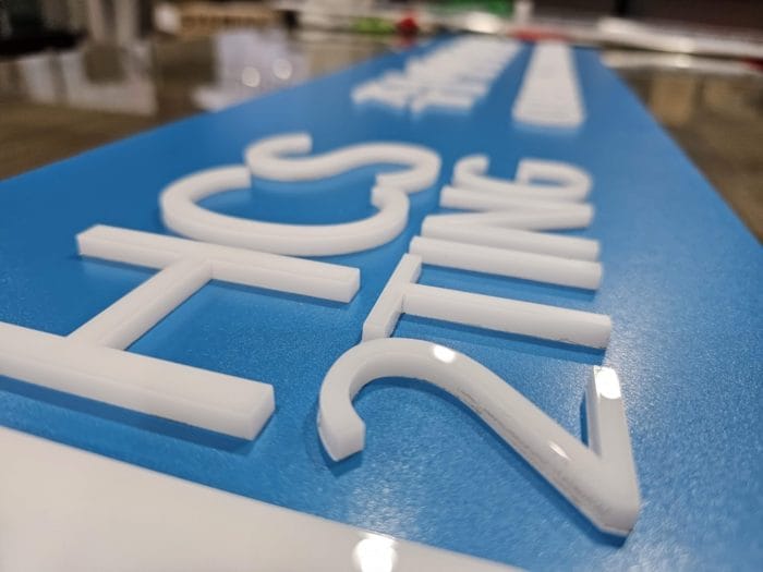 DIMENSIONAL LETTER SIGNAGE - veriide.com